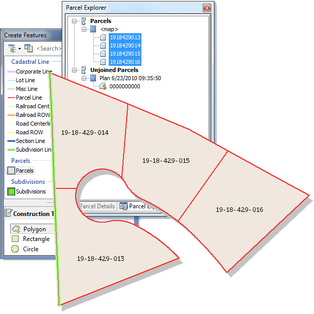 Parcel Fabric Arcgis Parcel Editing Solution Sidwell